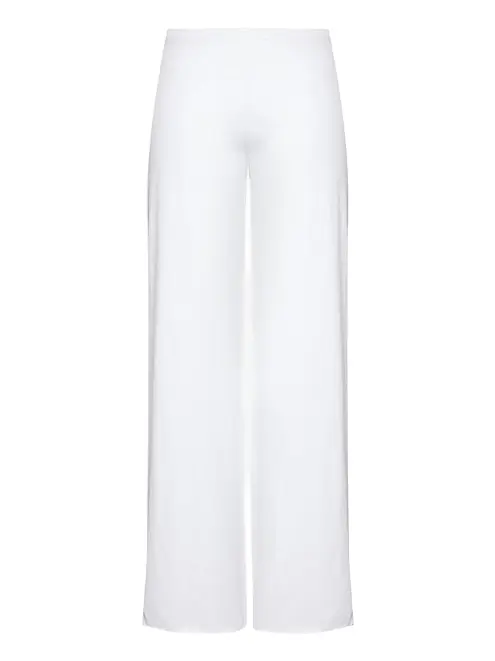 Skin Cotton-jersey Trousers - White