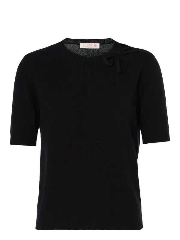 Valentino Garavani Virgin Wool T-shirt - Black