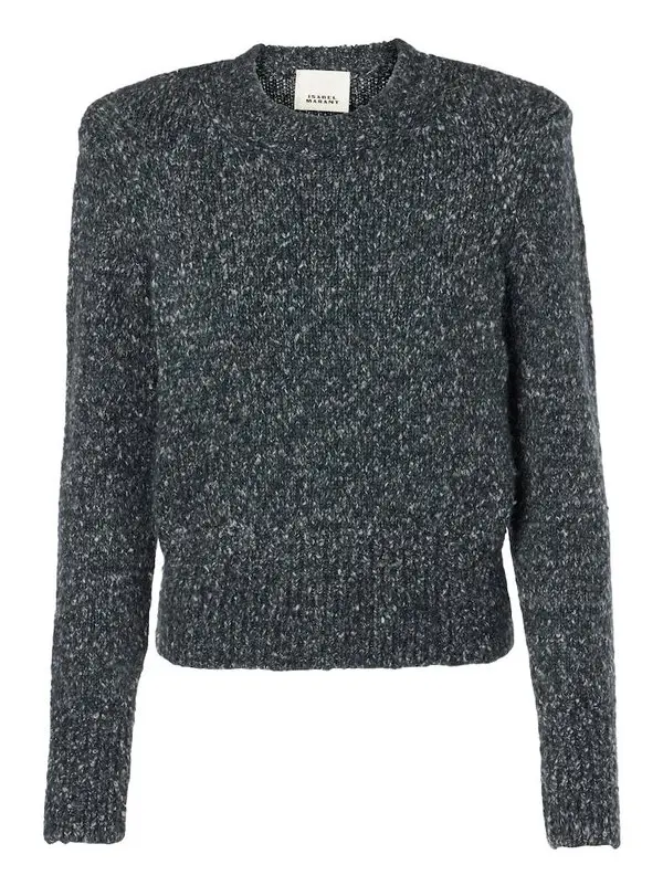 Isabel Marant Étoile Kalogb Off-shoulder Sweater - Grey