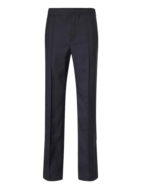 Gucci Gg Straight Leg Pants - Black
