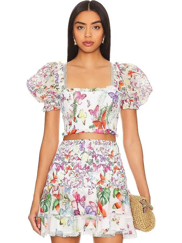 Charo Ruiz Ibiza Lirio Top - White