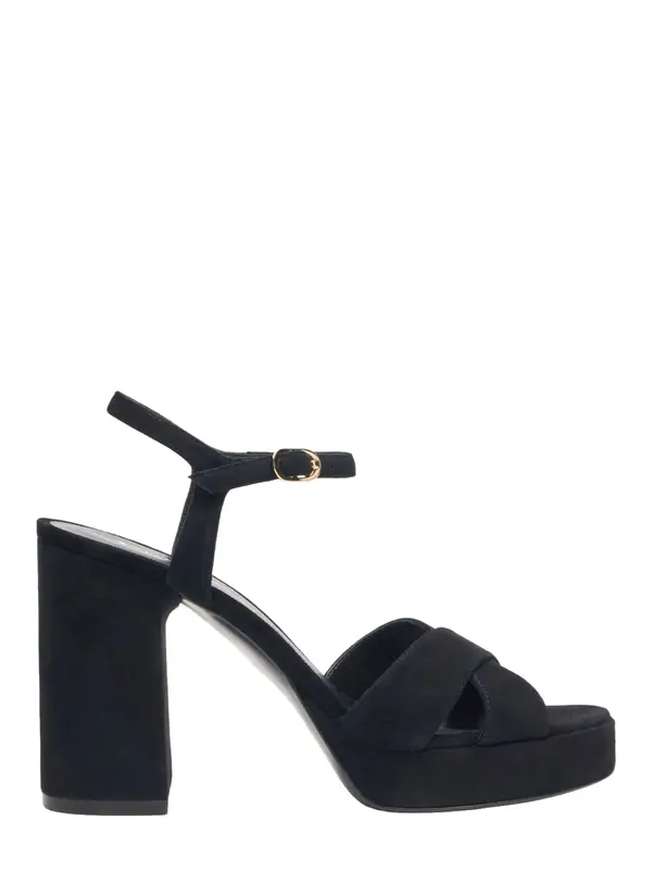 STUART WEITZMAN 90mm Dyana Platform Sandals - Black