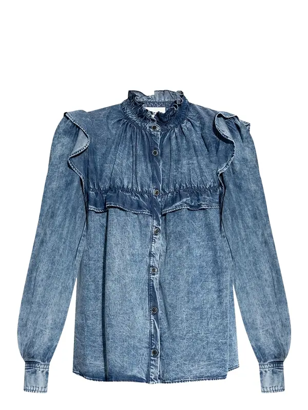 MARANT ETOILE Idety Denim Shirt - Blue