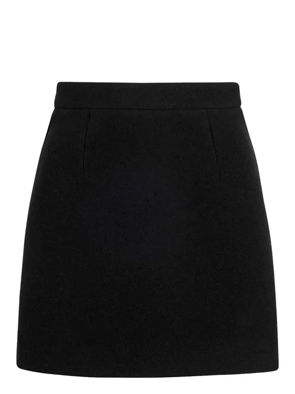 Patou Mid-rise Mini Skirt - Black