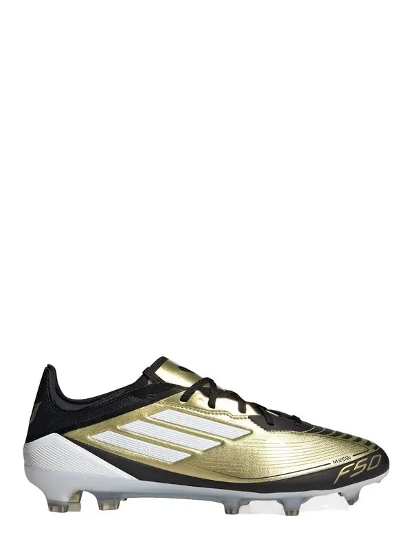 Adidas F50 Pro Fg Messi - Gold Metallic/cloud White/core Black