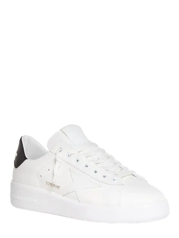 Golden Goose Purestar Low Top Sneakers - White/black