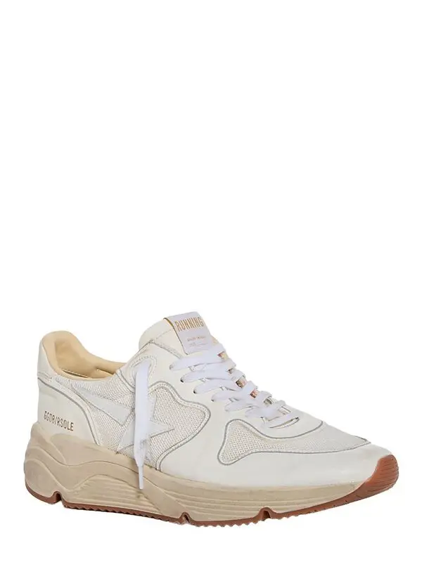 Golden Goose Running Low Top Sneakers - Optic White