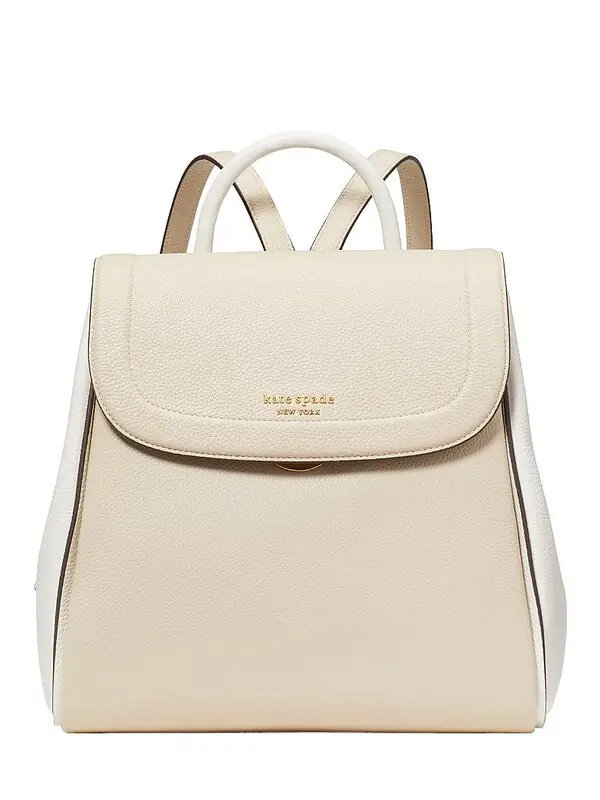 Kate Spade New York Knott Pebbled Leather Backpack - Mountain