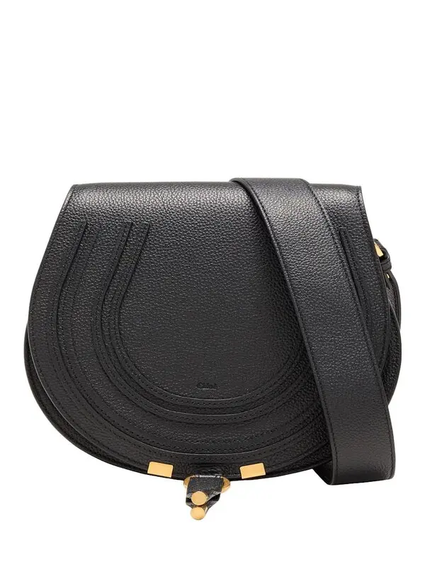 Chloé Marcie Medium Crossbody Bag - Black