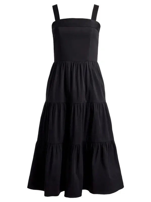 Alice + Olivia Saige Midi Dress - Black