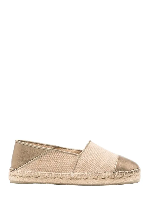 CastaÑer Kira 205 Lurex Espadrilles - Neutrals