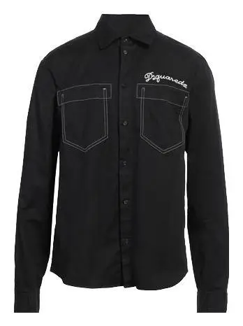 Dsquared2 Shirt Size Cotton, Elastane - Black