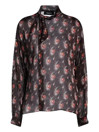 Dsquared2 Floral Paisley Print Shirt - Brown