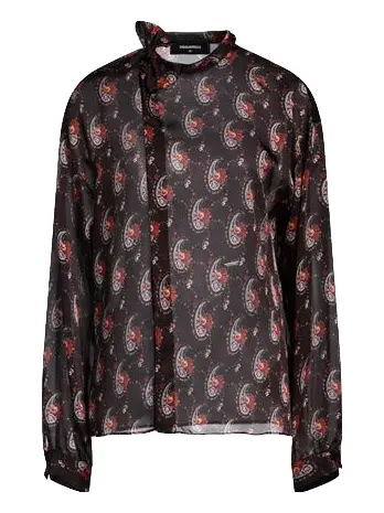 Dsquared2 Floral Paisley Print Shirt - Purple