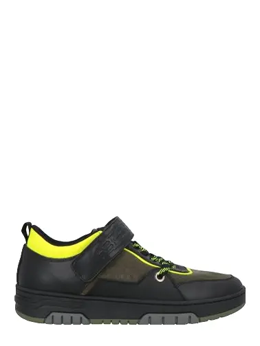 BALDININI Leather Low-top Sneakers - Green