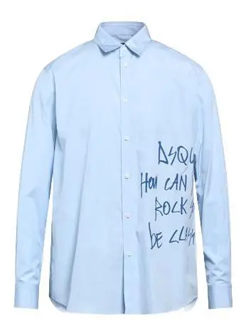 Dsquared2 Shirt Sky Size Cotton - Blue
