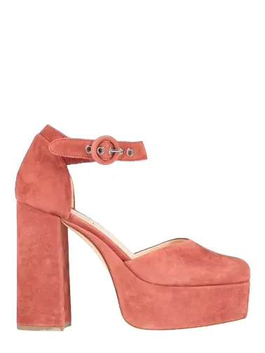 Agl Pumps Antique Rose Leather - Pink