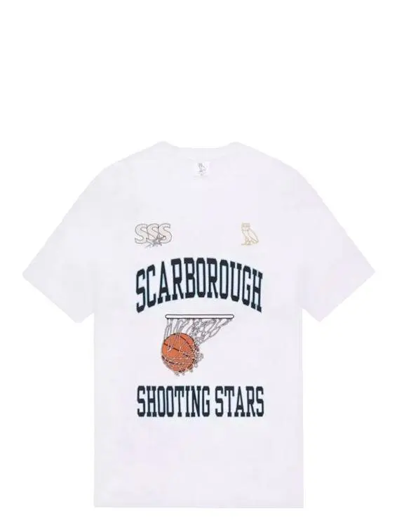 OVO X Scarborough Shooting Stars Bucket T-shirt - White