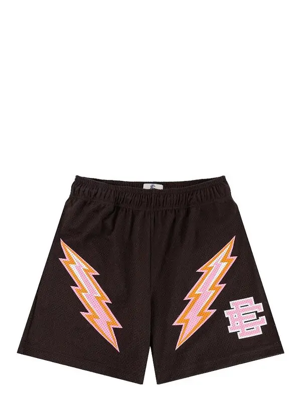 ERIC EMANUEL Ee Short - Dark Brown/pink Bolt