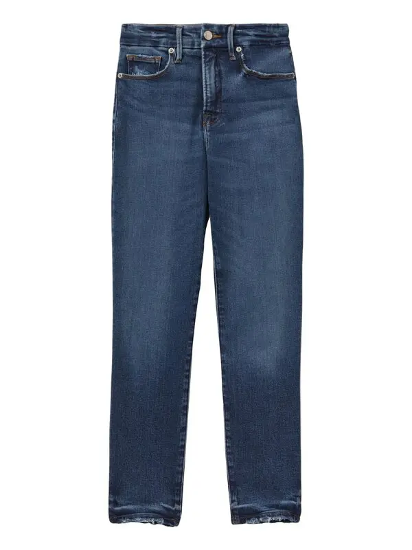 Good American Mid-rise Skinny Jeans - Indigo