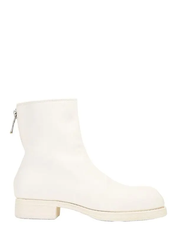 Guidi 79086 Square Toe Boots - White