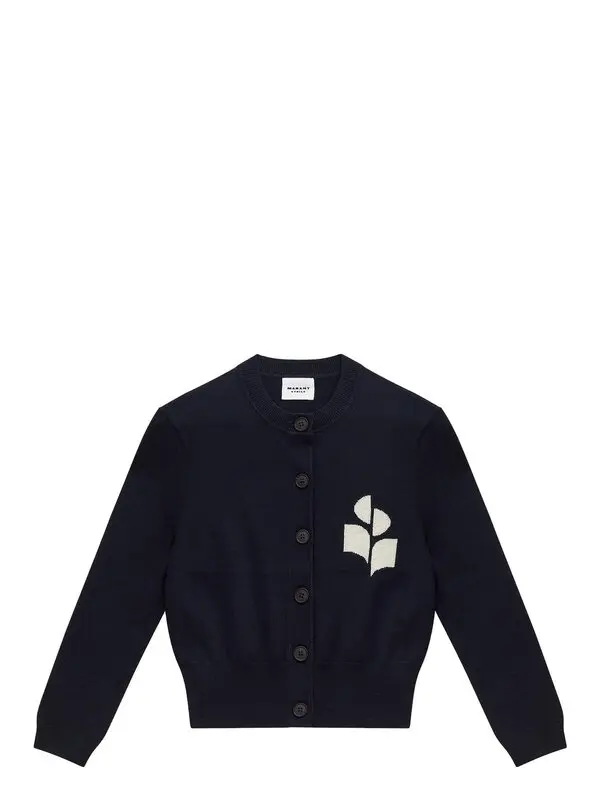 MARANT ETOILE Newton Cardigan - Midnight
