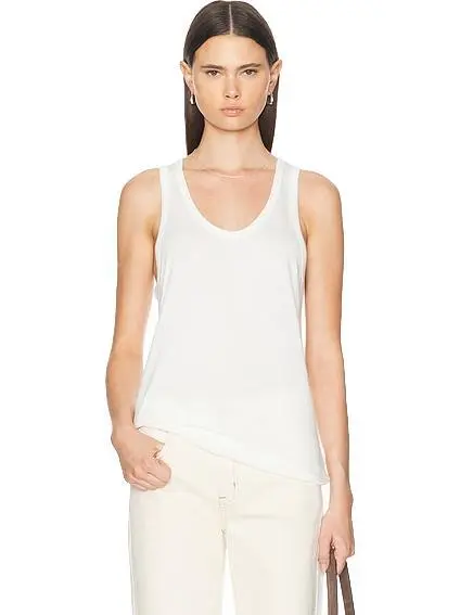 Eterne Loose Tank Top - Ivory