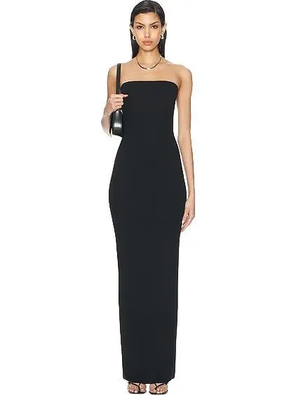 Eterne Tube Maxi Dress - Black