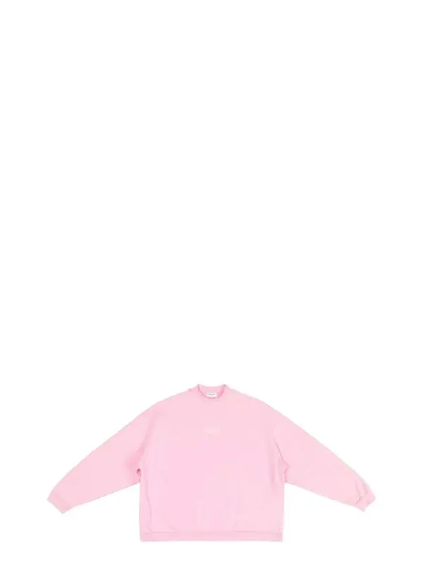 Balenciaga Bb Paris Icon Oversized Sweatshirt - Pink