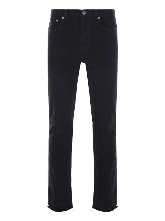 Balenciaga Regular Fit Denim Jeans - Black