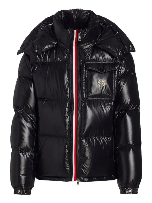 Moncler Montbeliard Hooded Down Jacket - Black