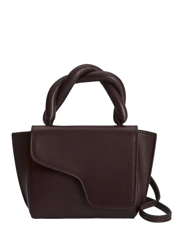 ATP ATELIER Montalbano Mini Handbag - Walnut