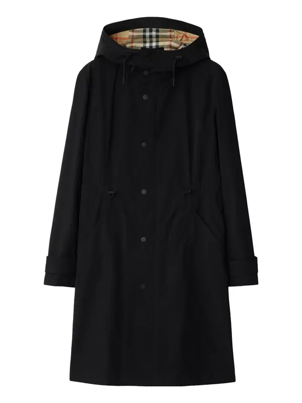Burberry Recycled Nylon Parka - Black