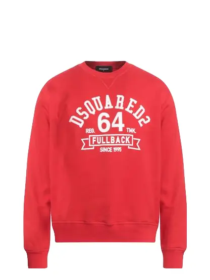 Dsquared2 Cotton-elastane Fleece Sweatshirt - Red