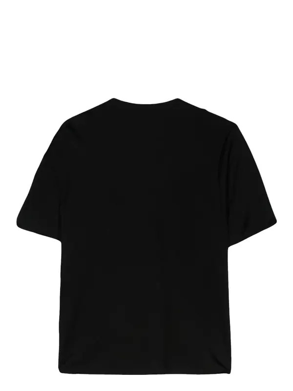 Sonia Rykiel Paris Lips-motif T-shirt - Black