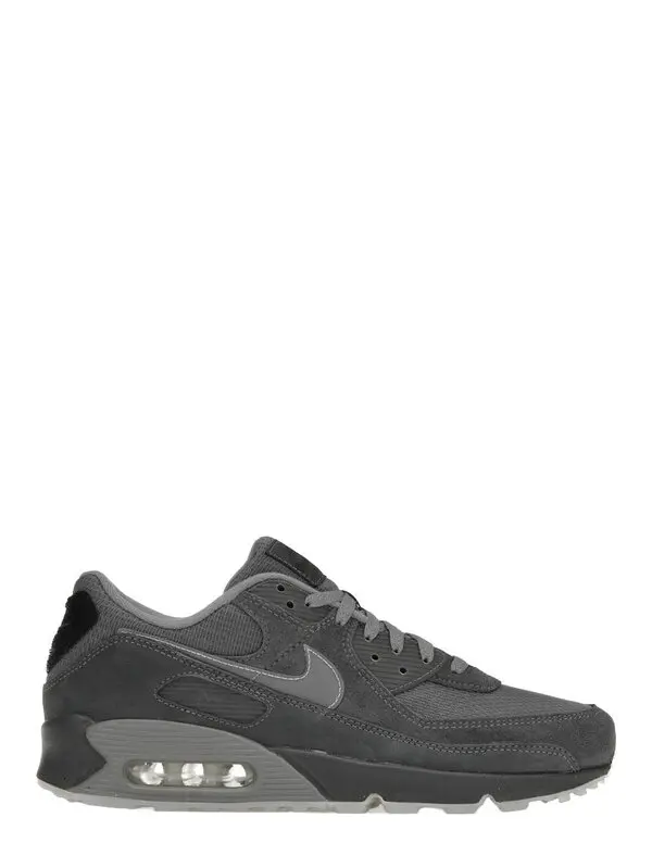 Nike Air Max 90 Velcro Heel Patch - Anthracite/light Smoke Grey/black