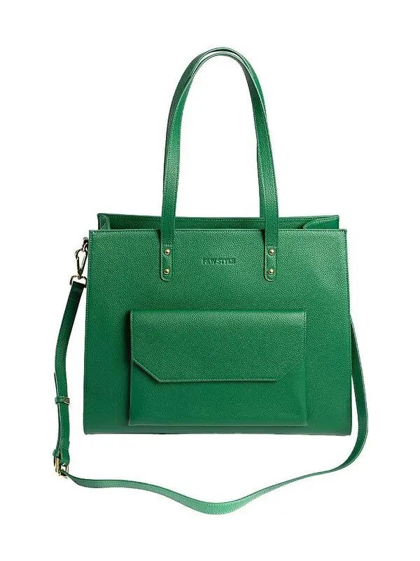 F & W STYLE Imani Large Tote - Green