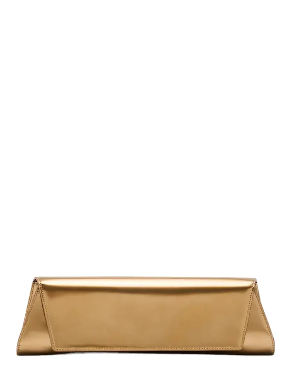 Akris Anouk Small Clutch Bag - Antique Gold