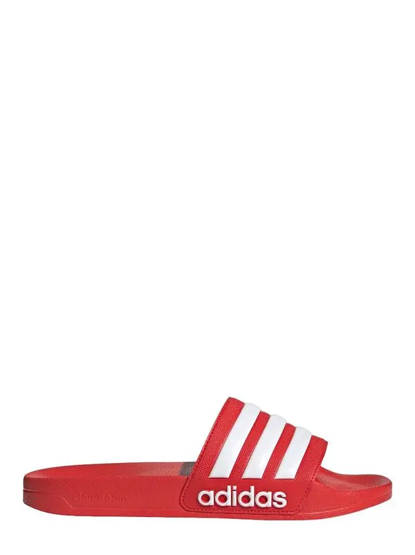 Adidas Adilette Shower Slides - Vivid Red/cloud White