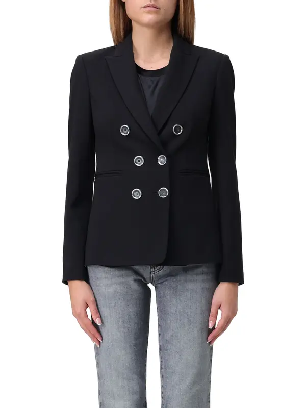 Pinko Double Breasted Blazer - Black