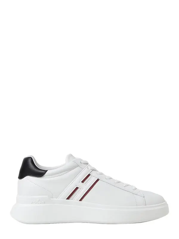Hogan H601 Leather Sneakers - White
