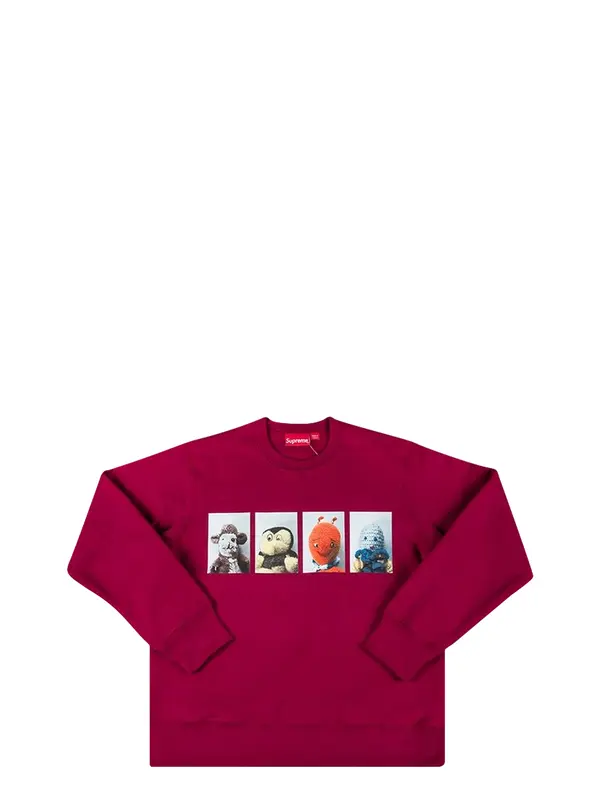 Supreme Mike Kelley Ahh...youth! Crewneck Sweatshirt 'magenta - Purple