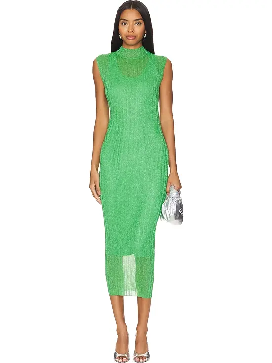 ALLSAINTS Patrice Dress - Bright Green