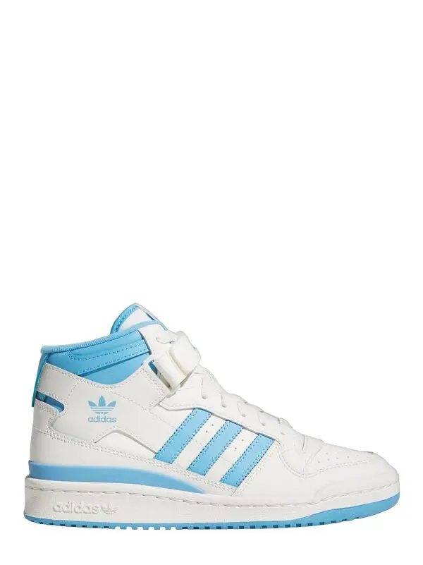 Adidas Forum Mid Sneakers - Cloud White/semi Blue Burst