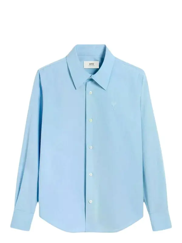 Ami De Coeur Cotton Shirt - Blue