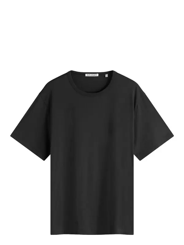 Our Legacy New Box T-shirt - Black Clean