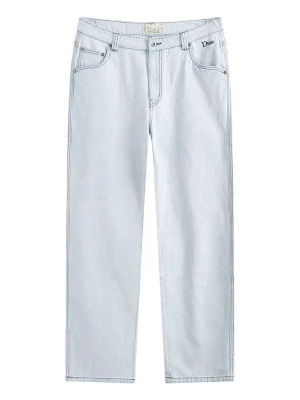 DIME Classic Relaxed Denim Pants - Faded Blue