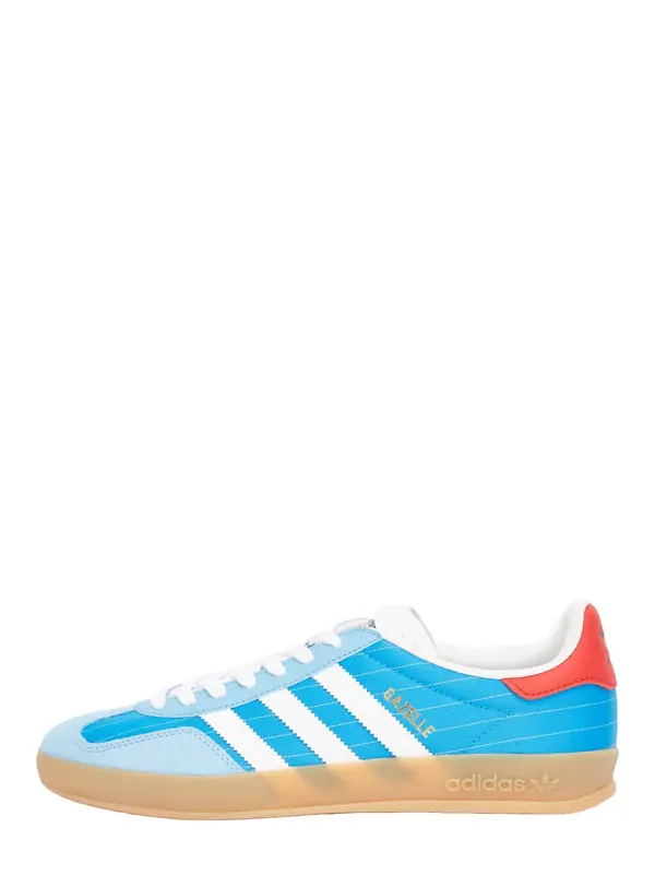 Adidas Gazelle Indoor Sneakers - Bright Blue/white/gum