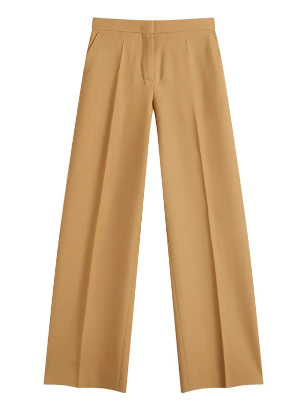 Max Mara Wide Leg Trousers - Honey