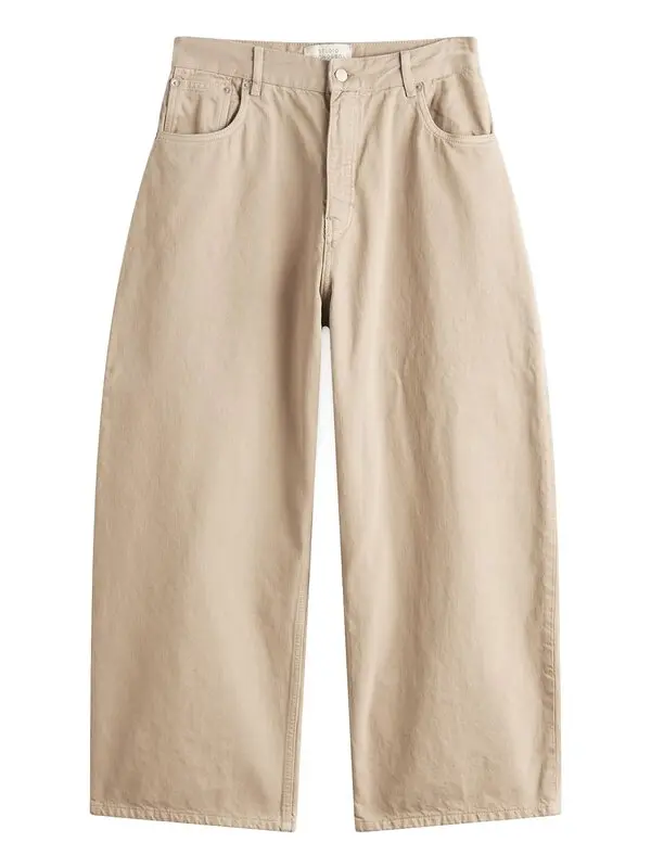 Studio Nicholson Paolo Denim Volume Pants - Fawn